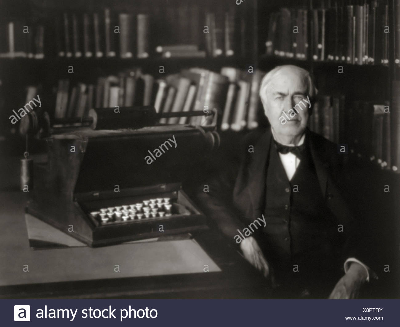 Typewriter Inventor High Resolution Stock Photography and Images - Alamy