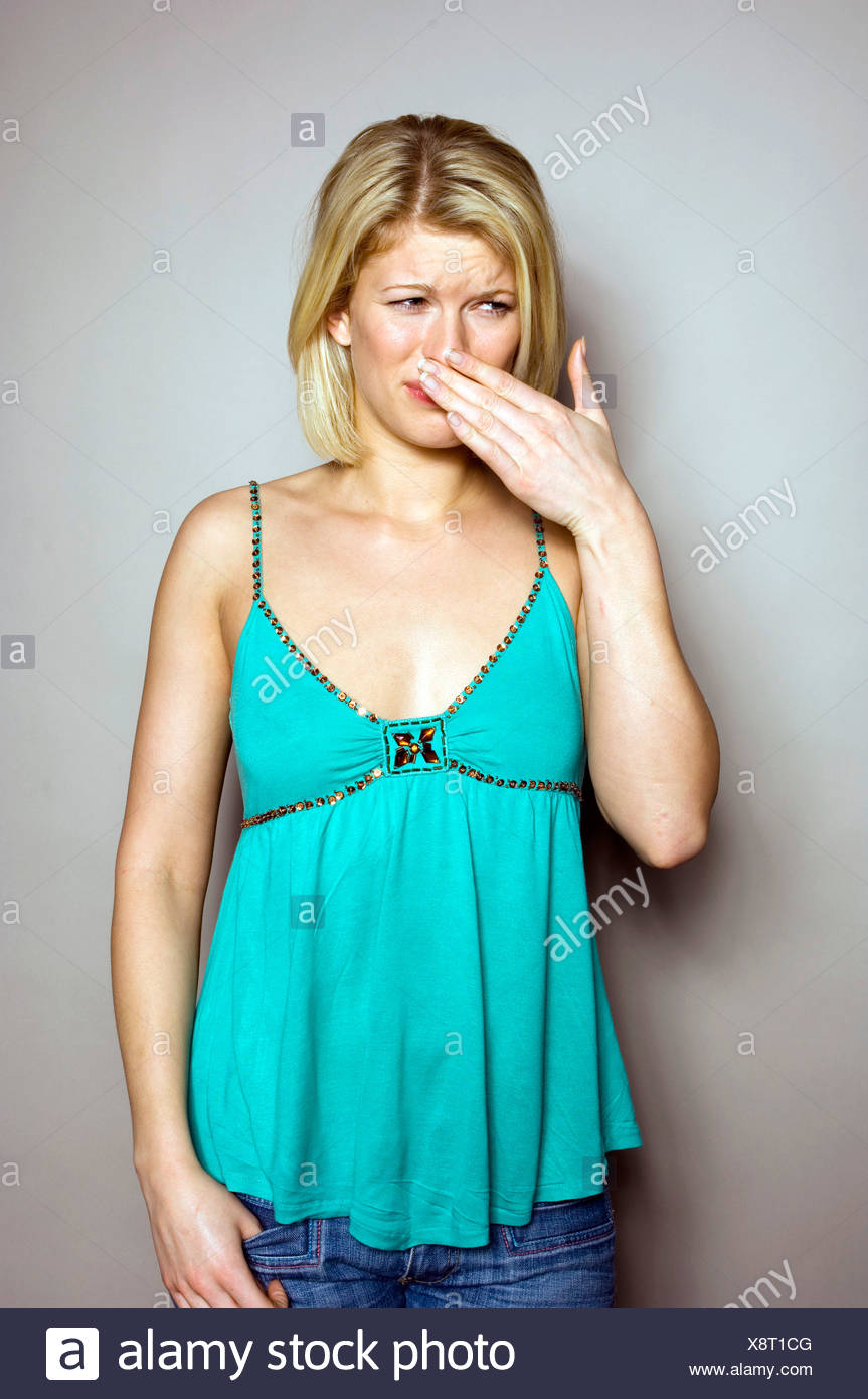 Scrunched Up Nose High Resolution Stock Photography and Images - Alamy