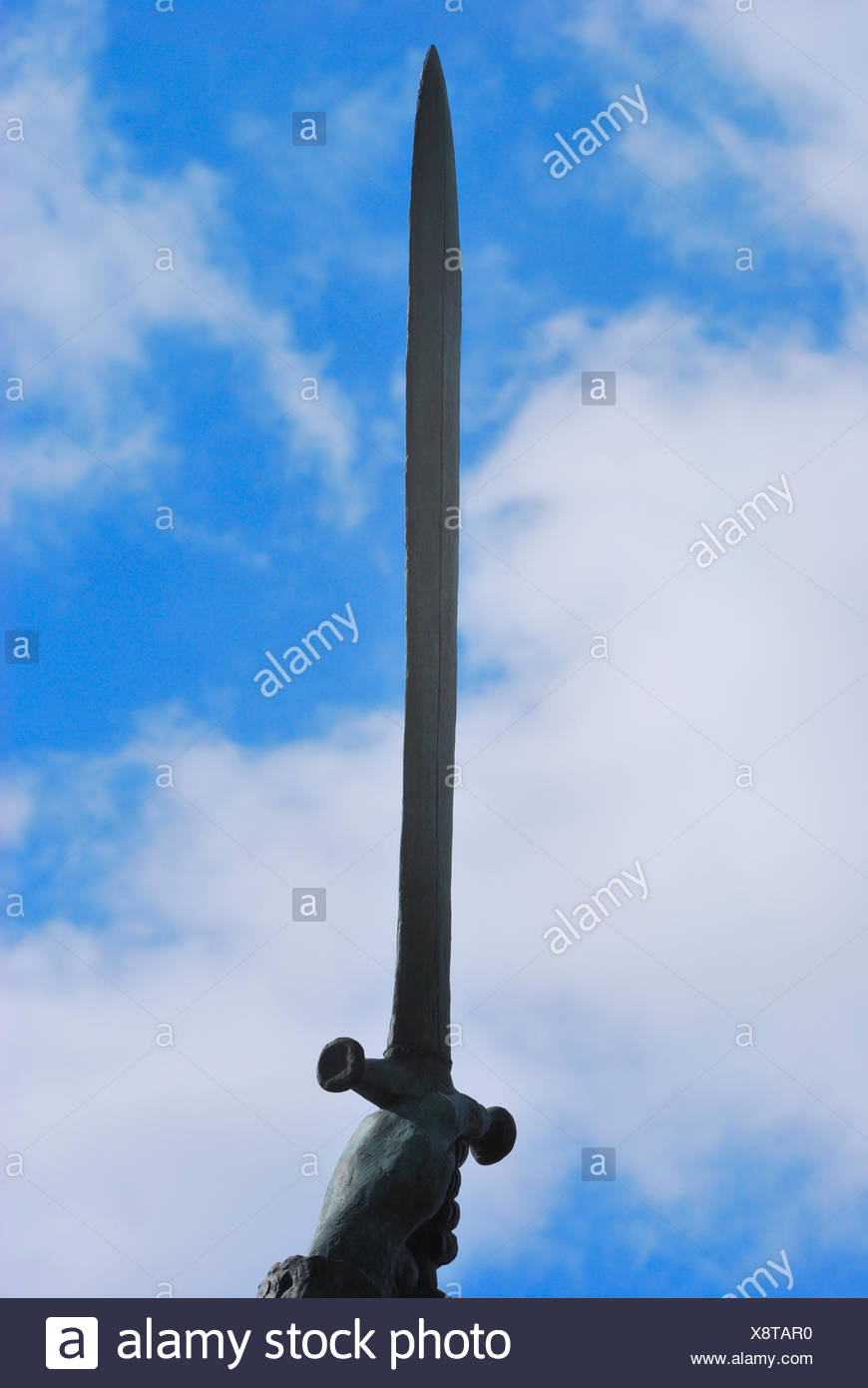 Raised Sword High Resolution Stock Photography and Images - Alamy