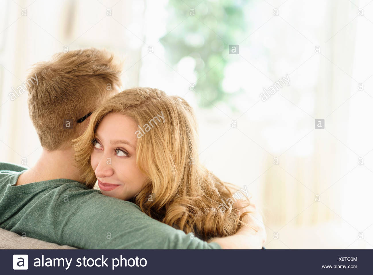 Looking Over Shoulder High Resolution Stock Photography and Images - Alamy