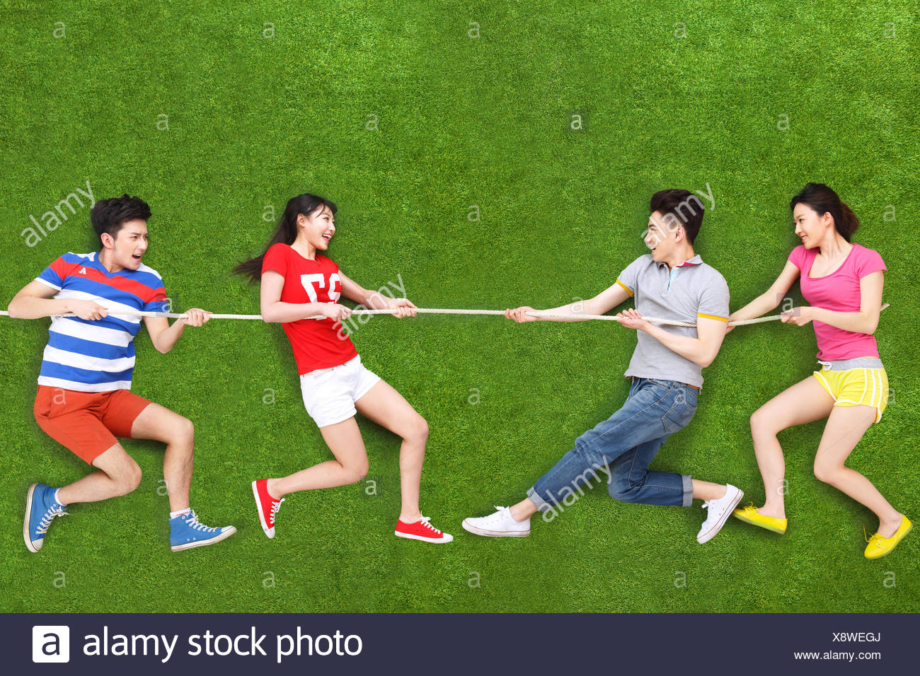 Women Tug Of War High Resolution Stock Photography and Images - Alamy