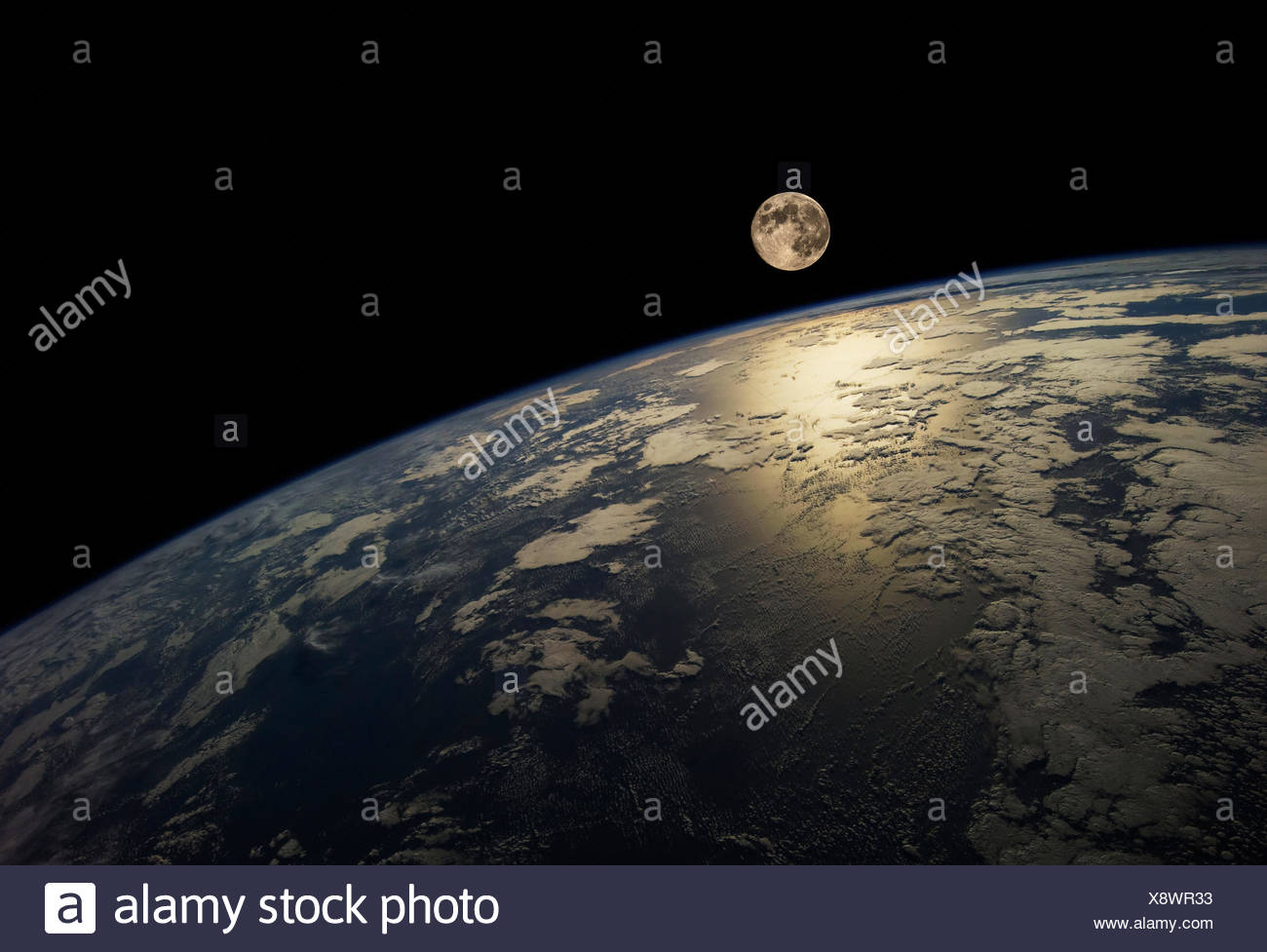 Full Moon From Earth High Resolution Stock Photography and Images - Alamy