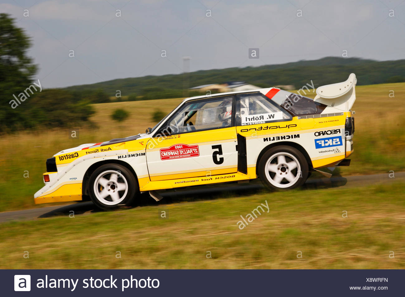 Audi Quattro Rally Car 1985 High Resolution Stock Photography and ...
