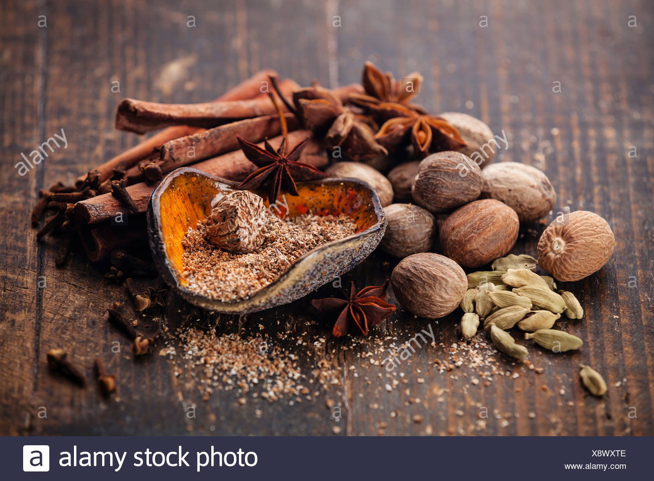 Nutmeg Stock Photos & Nutmeg Stock Images - Alamy