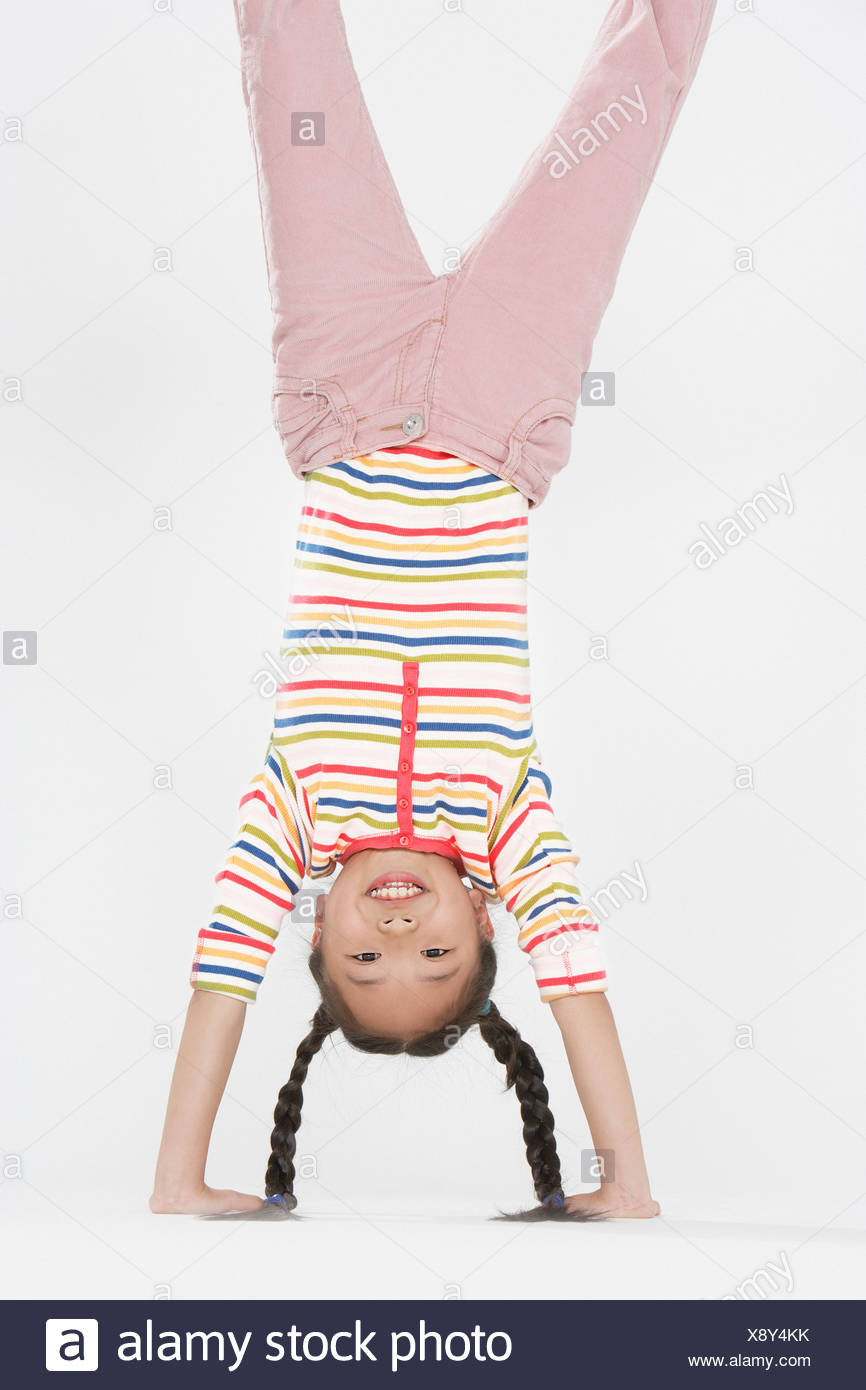 Handstand Child Stock Photos & Handstand Child Stock Images - Alamy