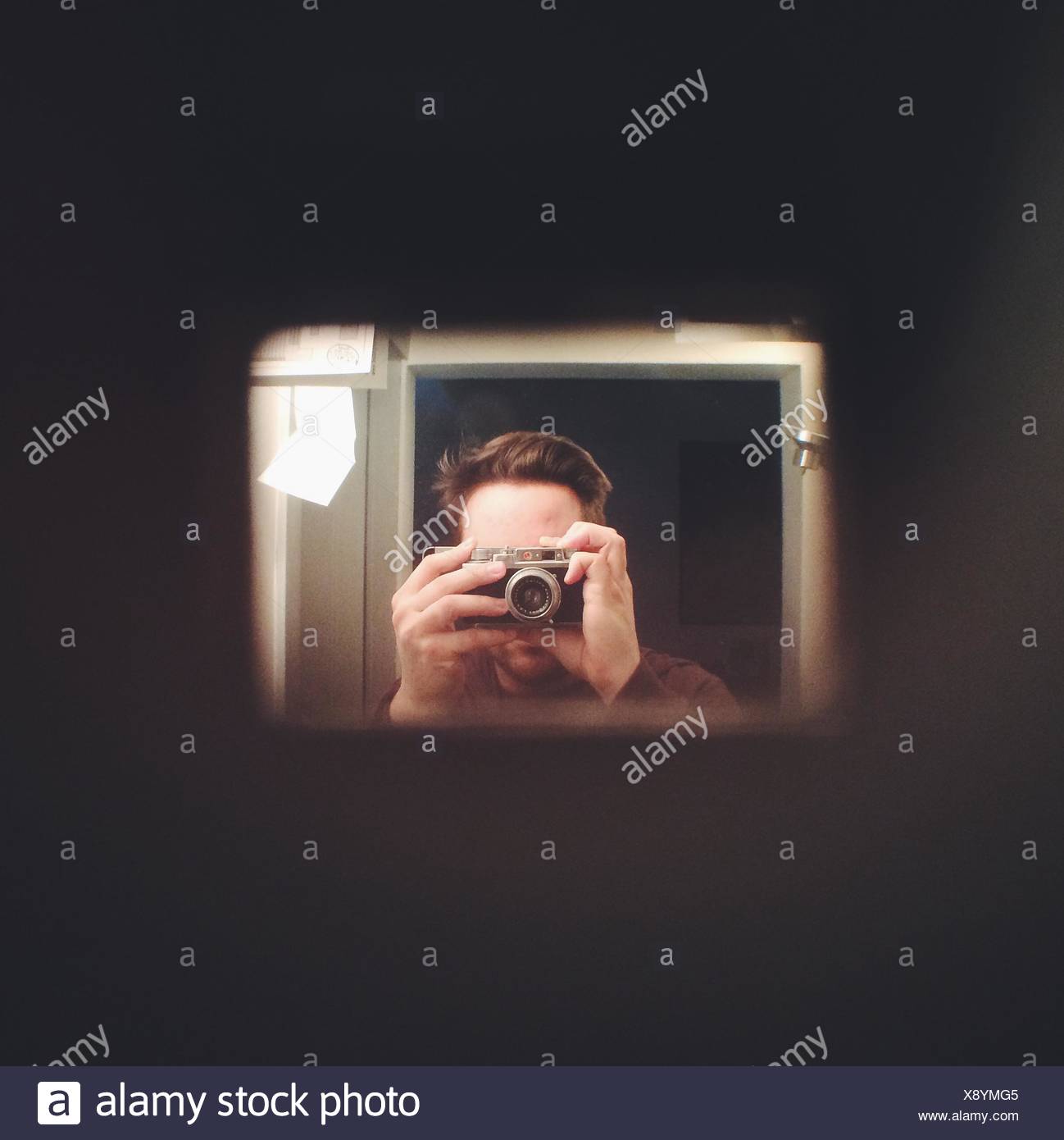 Reflection In Mirror Stock Photos & Reflection In Mirror Stock Images ...