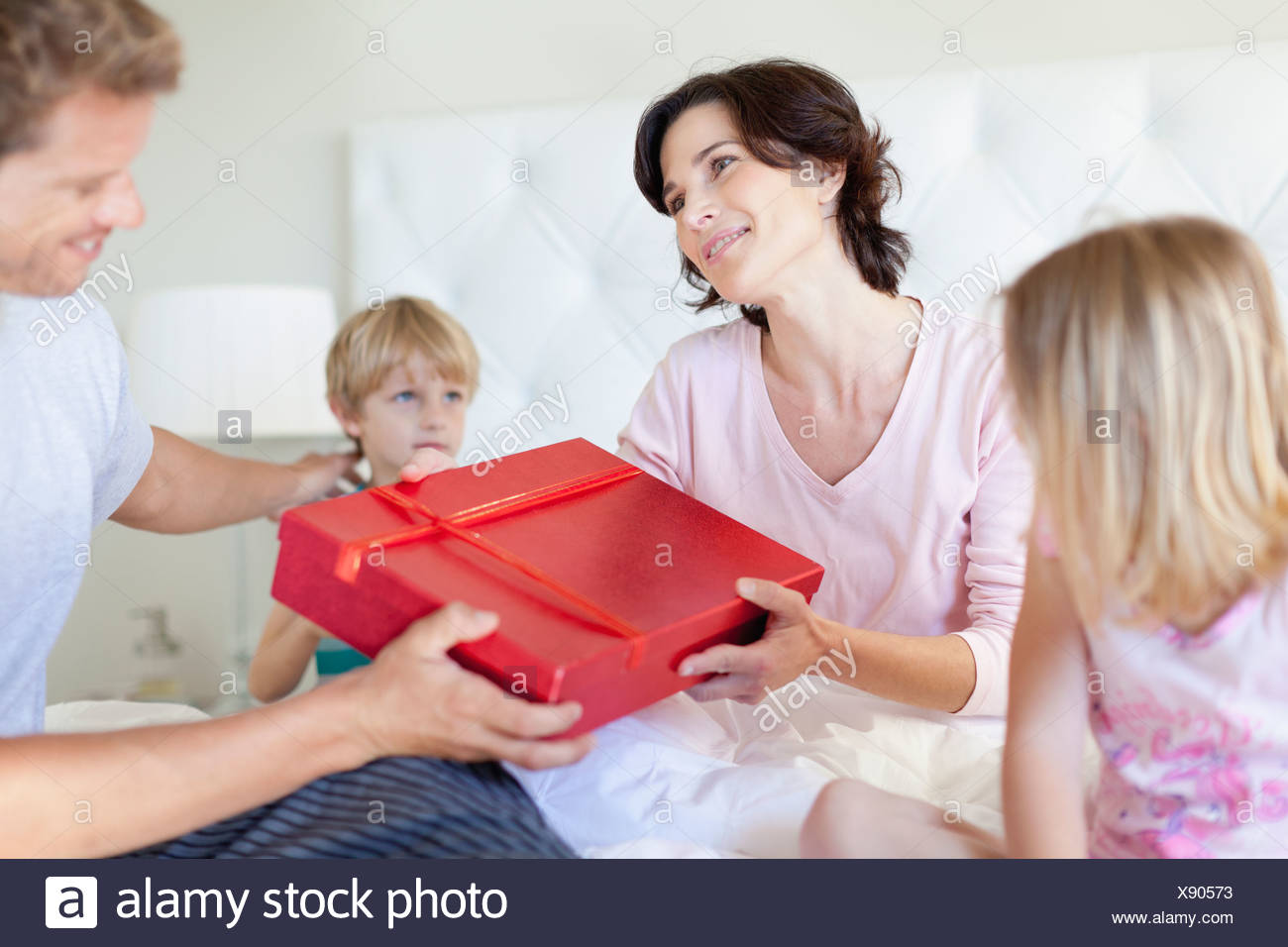 Present Giving High Resolution Stock Photography and Images - Alamy