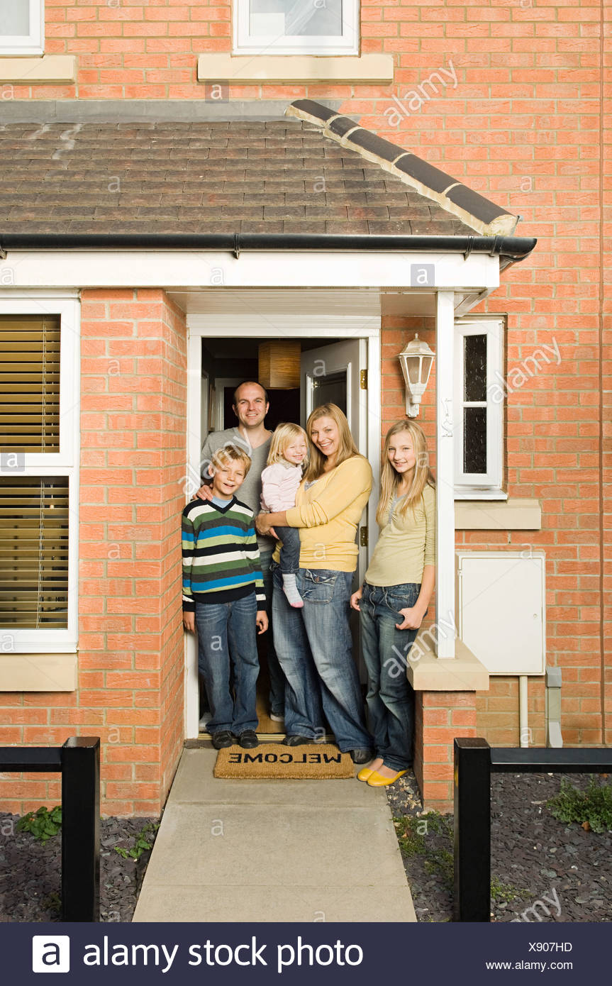 Family House Door Stock Photos & Family House Door Stock Images - Alamy