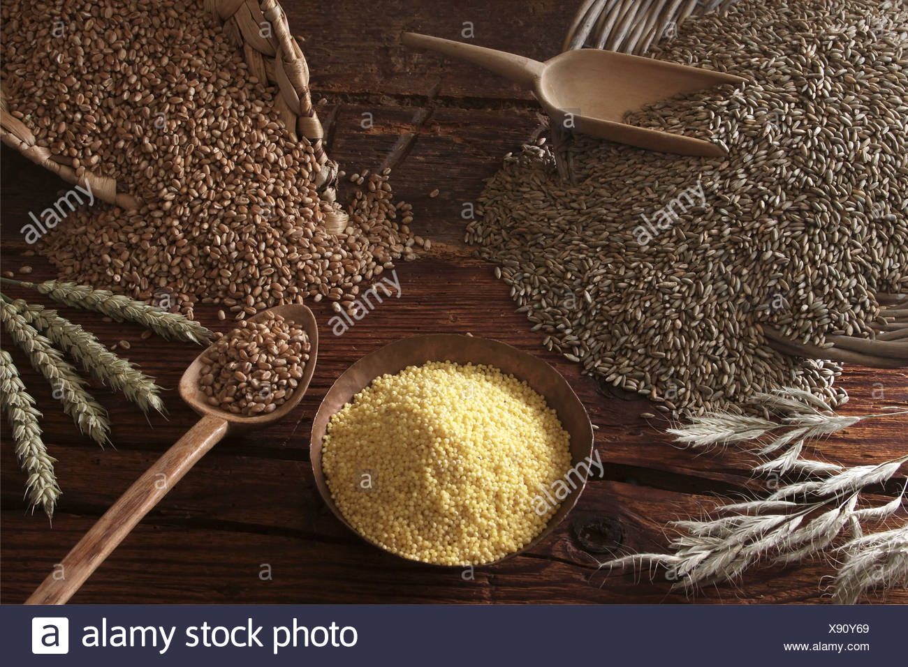 Millet Wheat High Resolution Stock Photography and Images - Alamy