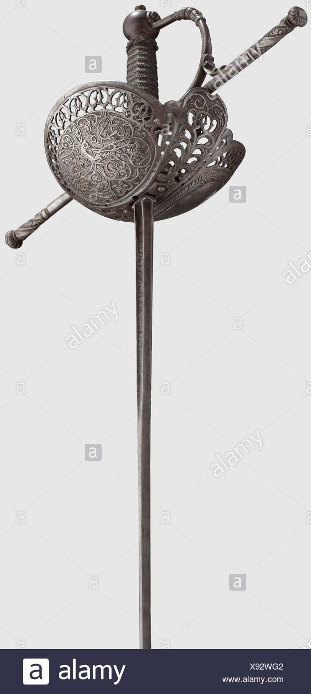 A Spanish Cup Hilt Rapier Stock Photos & A Spanish Cup Hilt Rapier ...