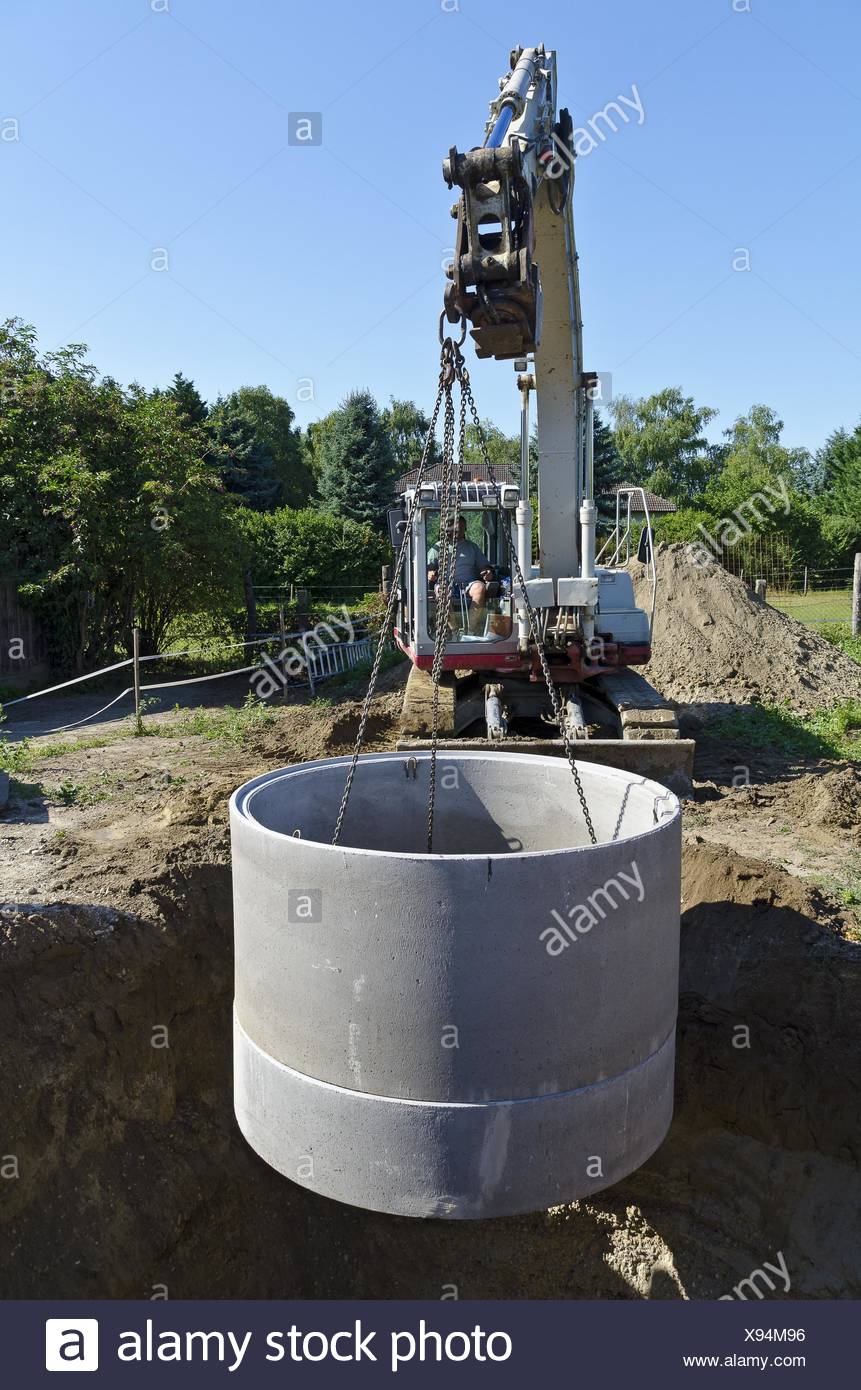 Precast Concrete Well Rings High Resolution Stock Photography and ...