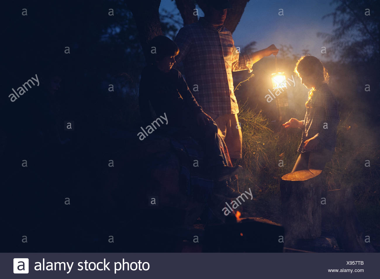 Girl Holding A Lantern High Resolution Stock Photography and Images - Alamy