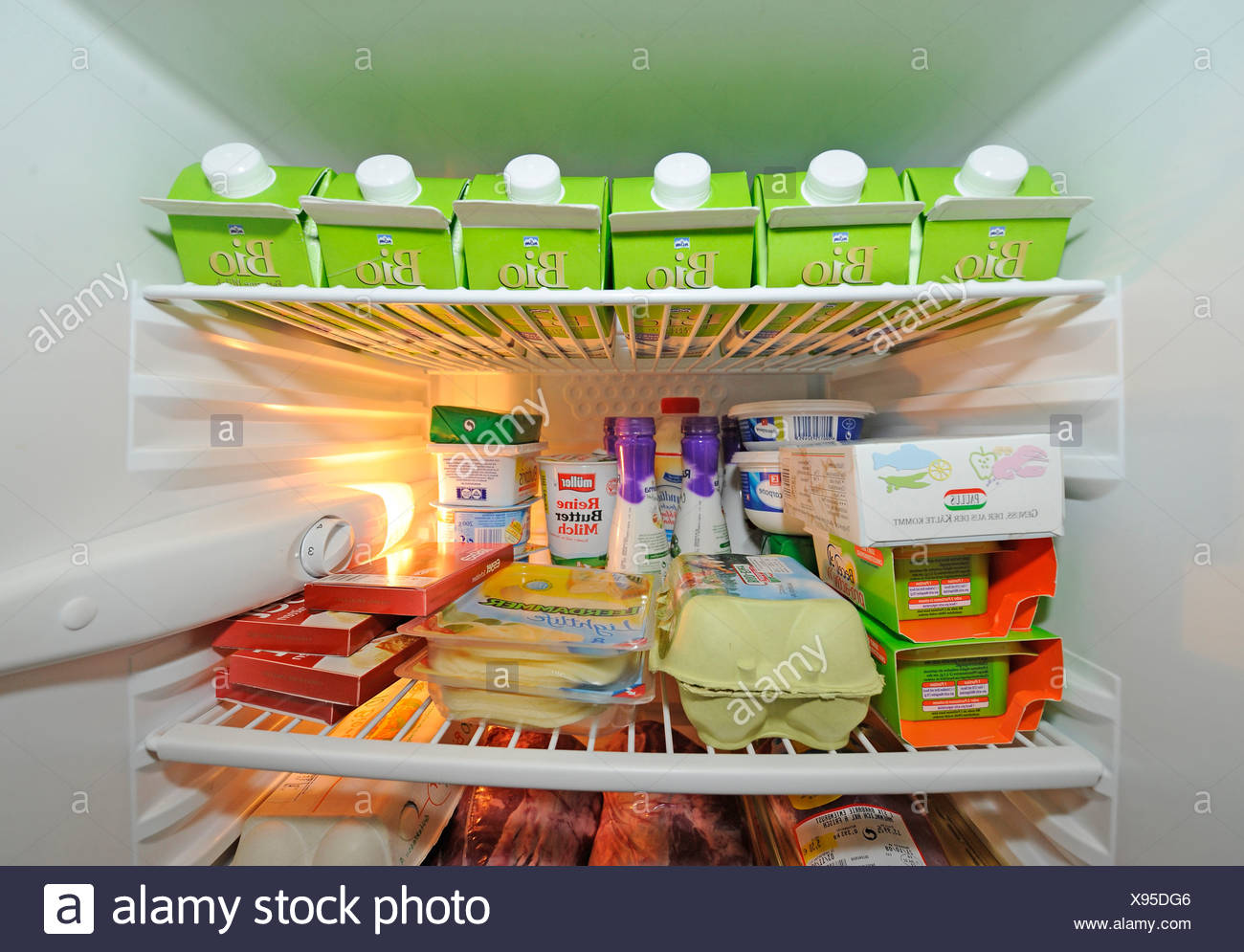 Inside A Fridge High Resolution Stock Photography and Images - Alamy