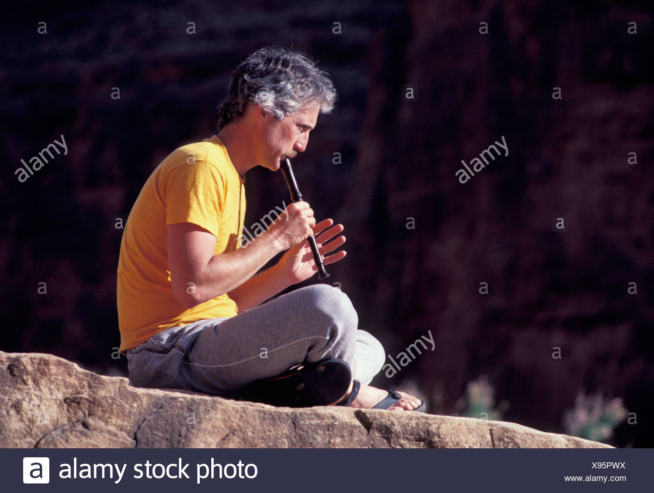 Playing The Flute Stock Photos & Playing The Flute Stock Images - Alamy