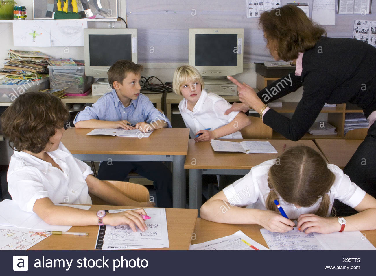 Teacher Scolding Student High Resolution Stock Photography and Images ...
