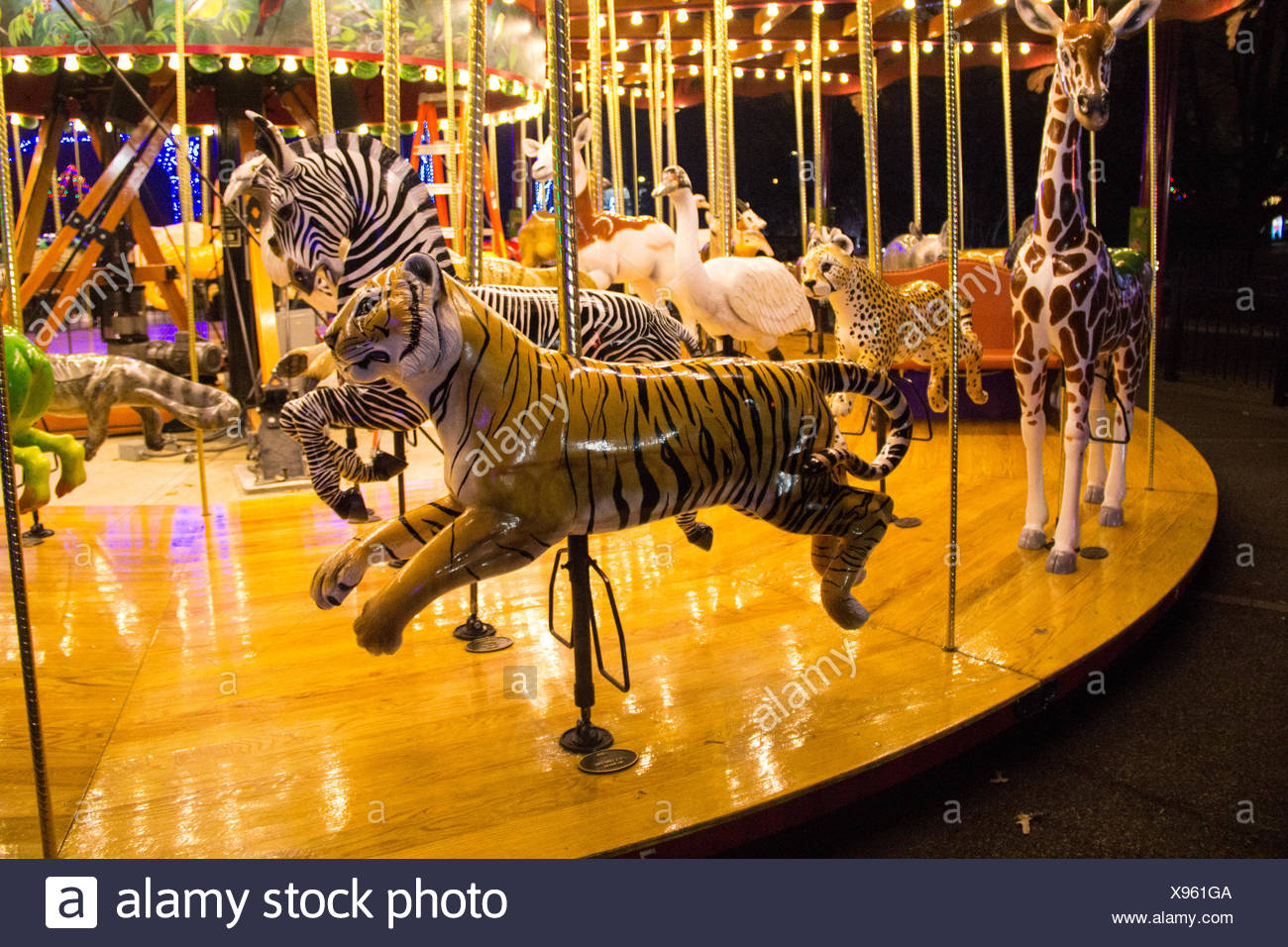 Carousel Animals Stock Photos & Carousel Animals Stock Images - Alamy