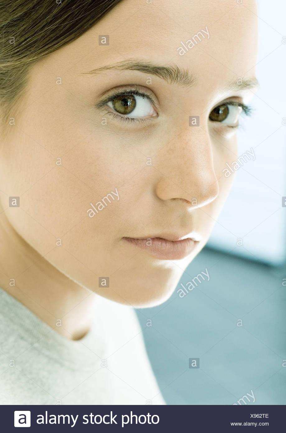 Tween Girl Face Serious High Resolution Stock Photography and Images ...