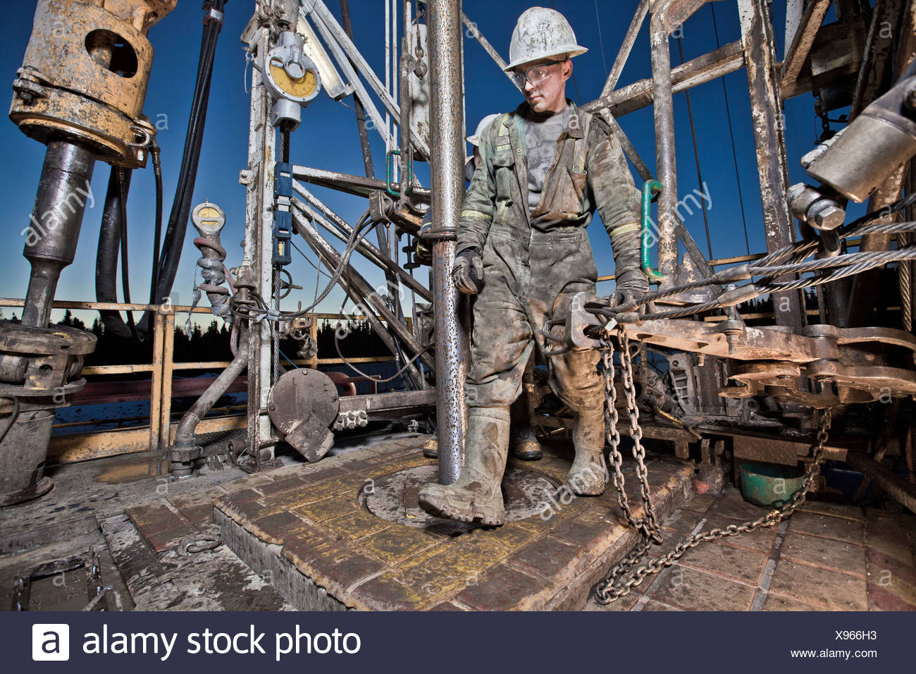 Oil Field Workers High Resolution Stock Photography and Images - Alamy