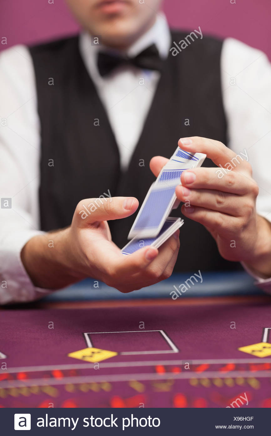 Croupier Dealing Cards High Resolution Stock Photography and Images - Alamy