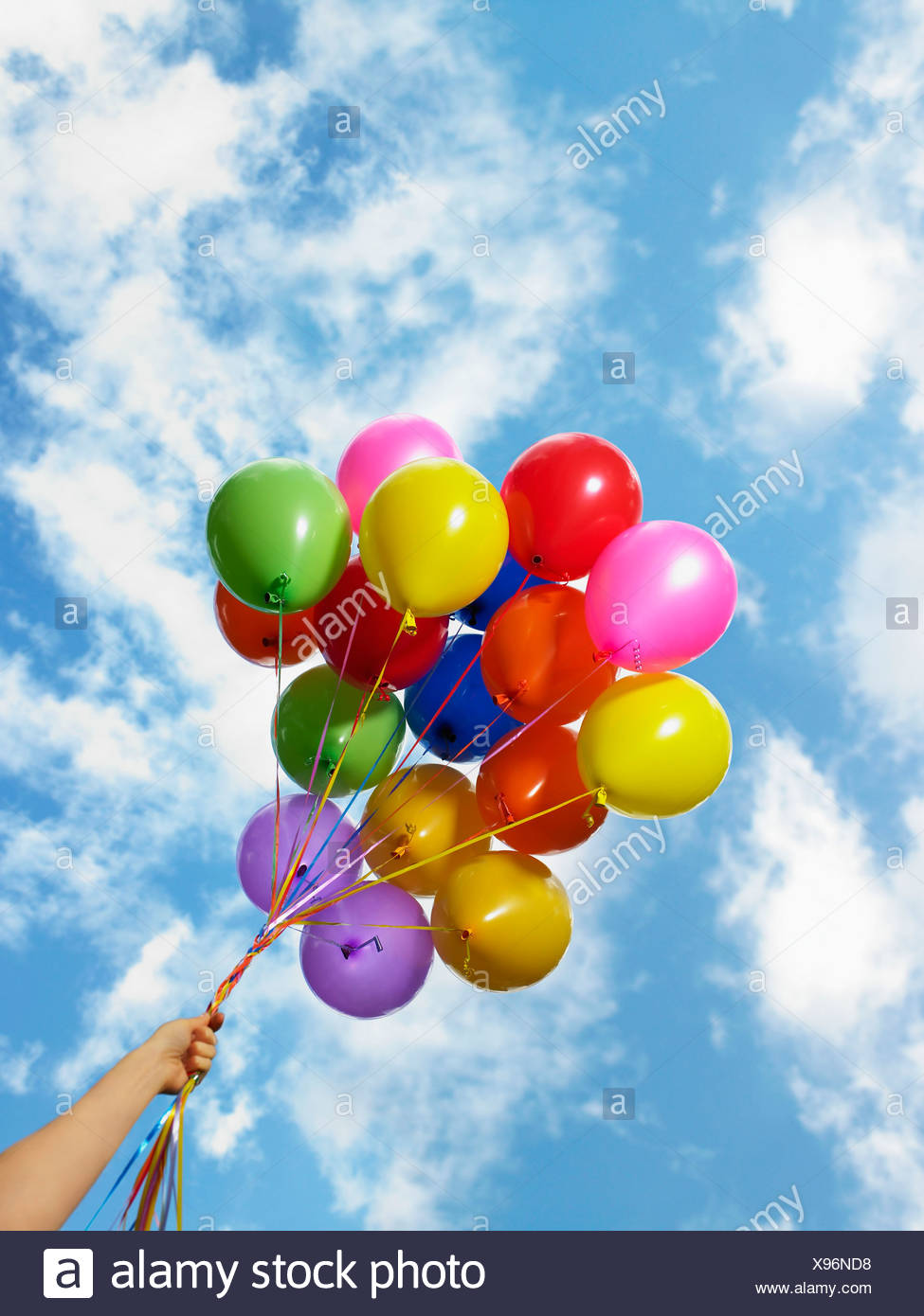 Hand Holding Balloons High Resolution Stock Photography and Images - Alamy
