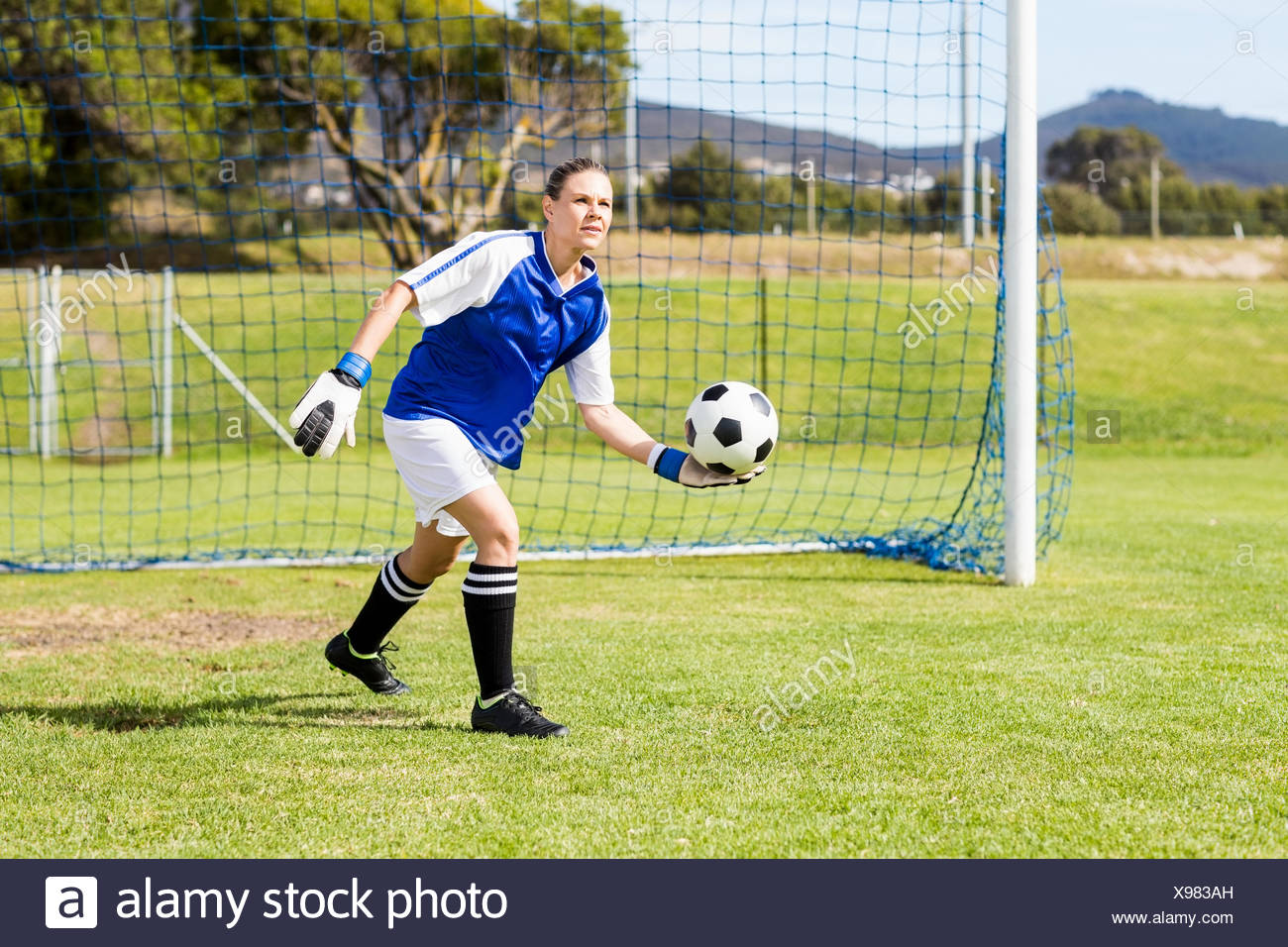 Female Soccer Goalie High Resolution Stock Photography and Images - Alamy
