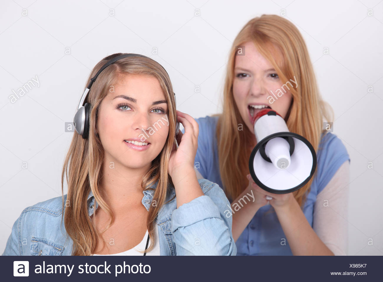 Girl Hollering High Resolution Stock Photography and Images - Alamy
