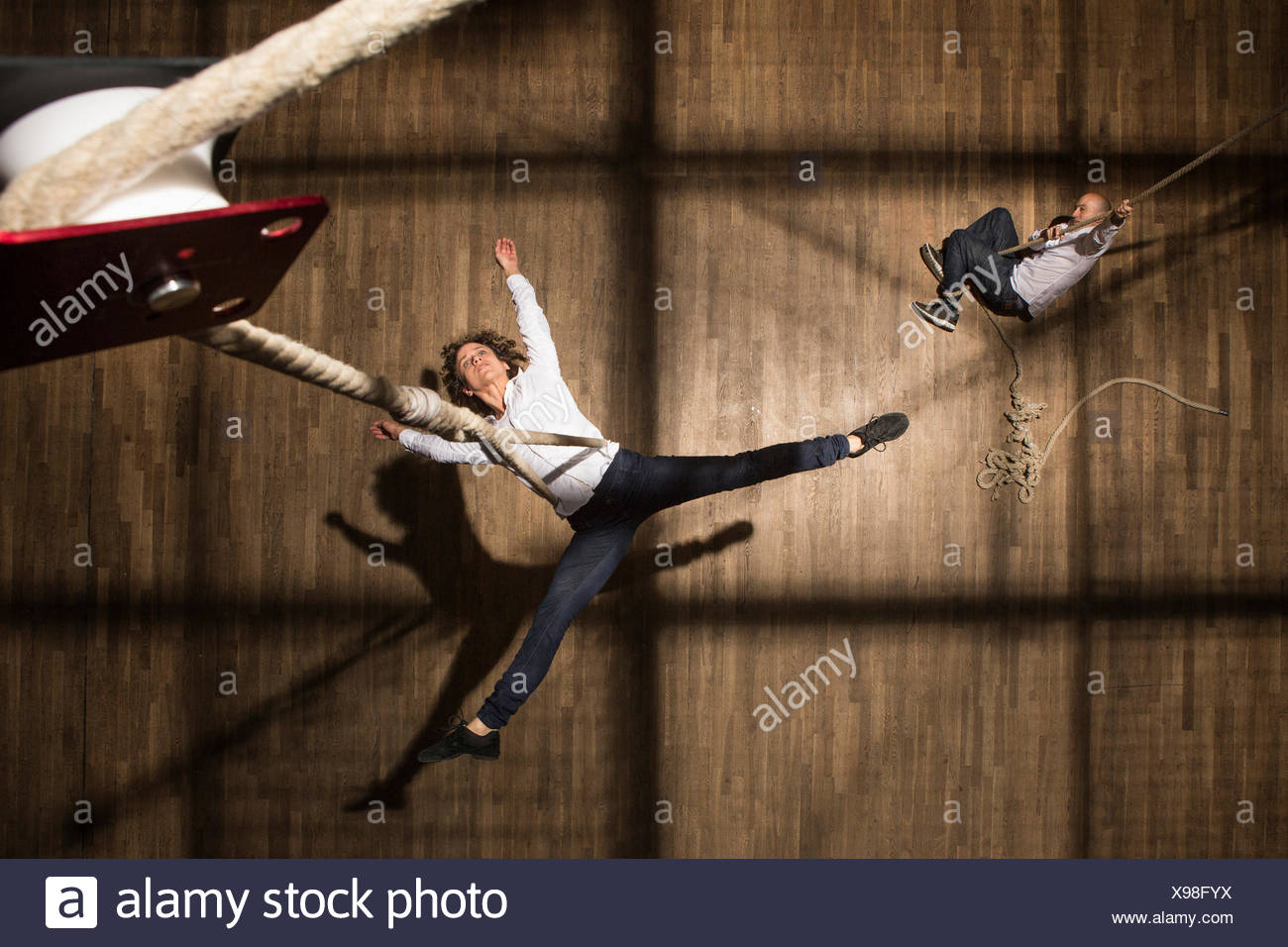 Legs Tied Rope High Resolution Stock Photography and Images - Alamy