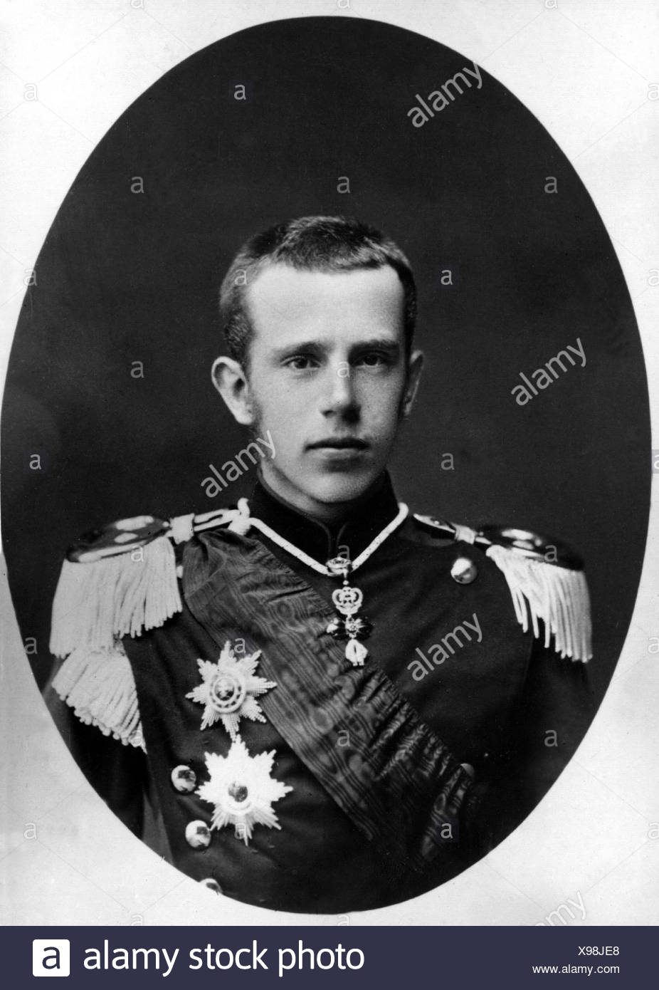 Rudolf Crown Prince Austria 1858 1889 Stock Photos & Rudolf Crown ...