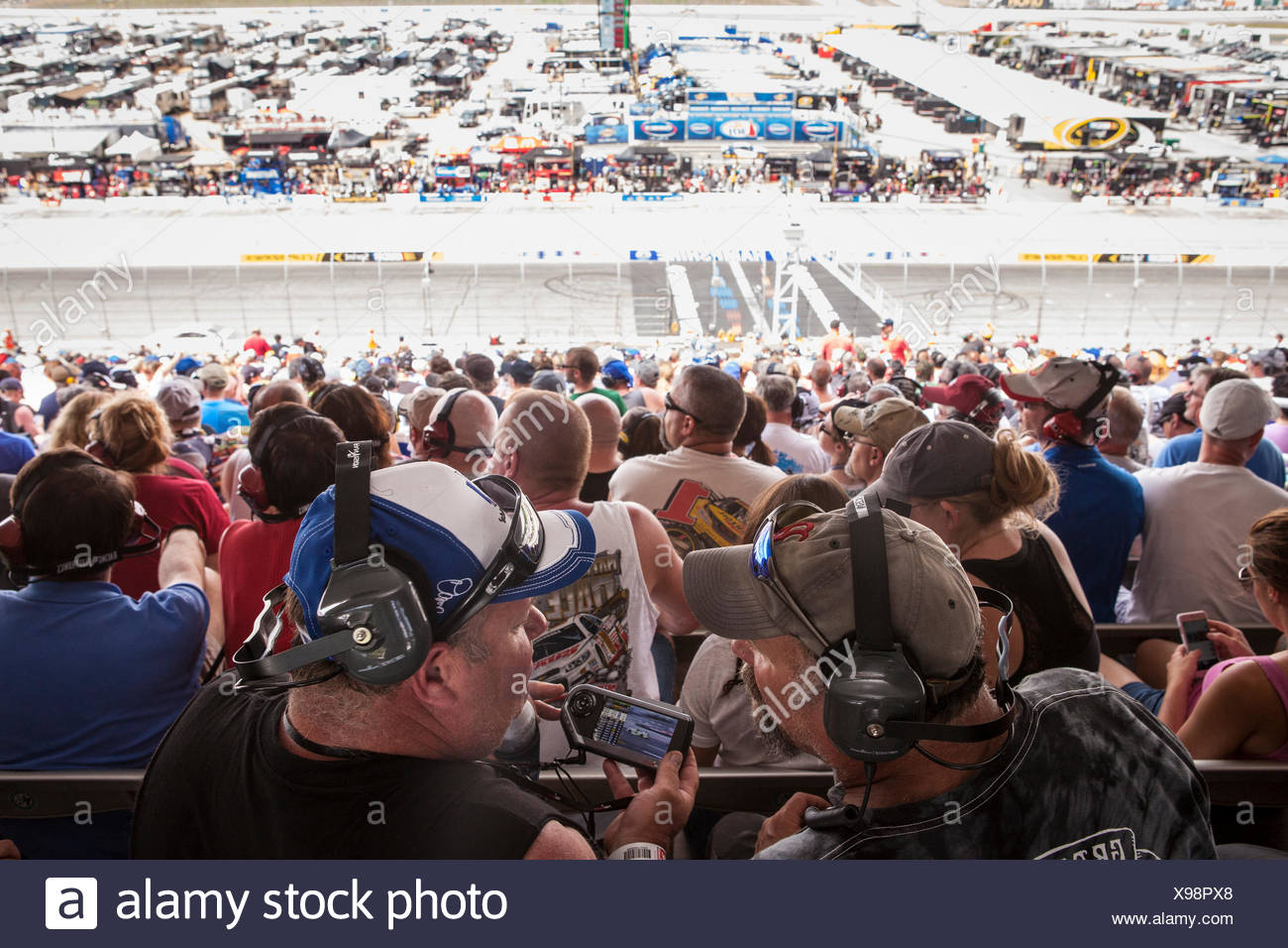 Crowd Watching Car Race High Resolution Stock Photography and Images ...
