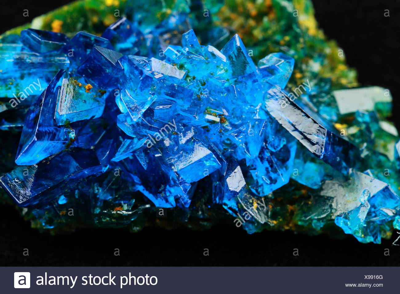 Copper Sulfate Crystallization High Resolution Stock Photography and ...