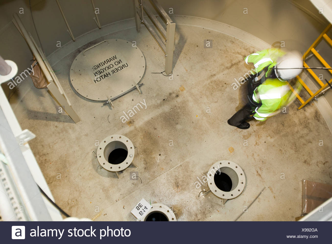 Confined Space Worker High Resolution Stock Photography and Images - Alamy