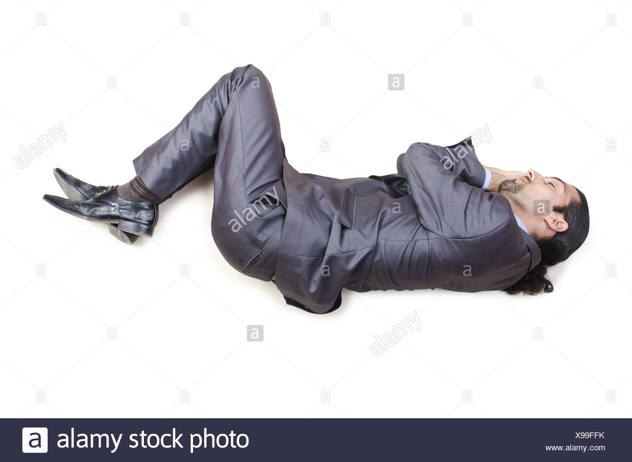 Businessman Unconscious On Floor High Resolution Stock Photography and ...