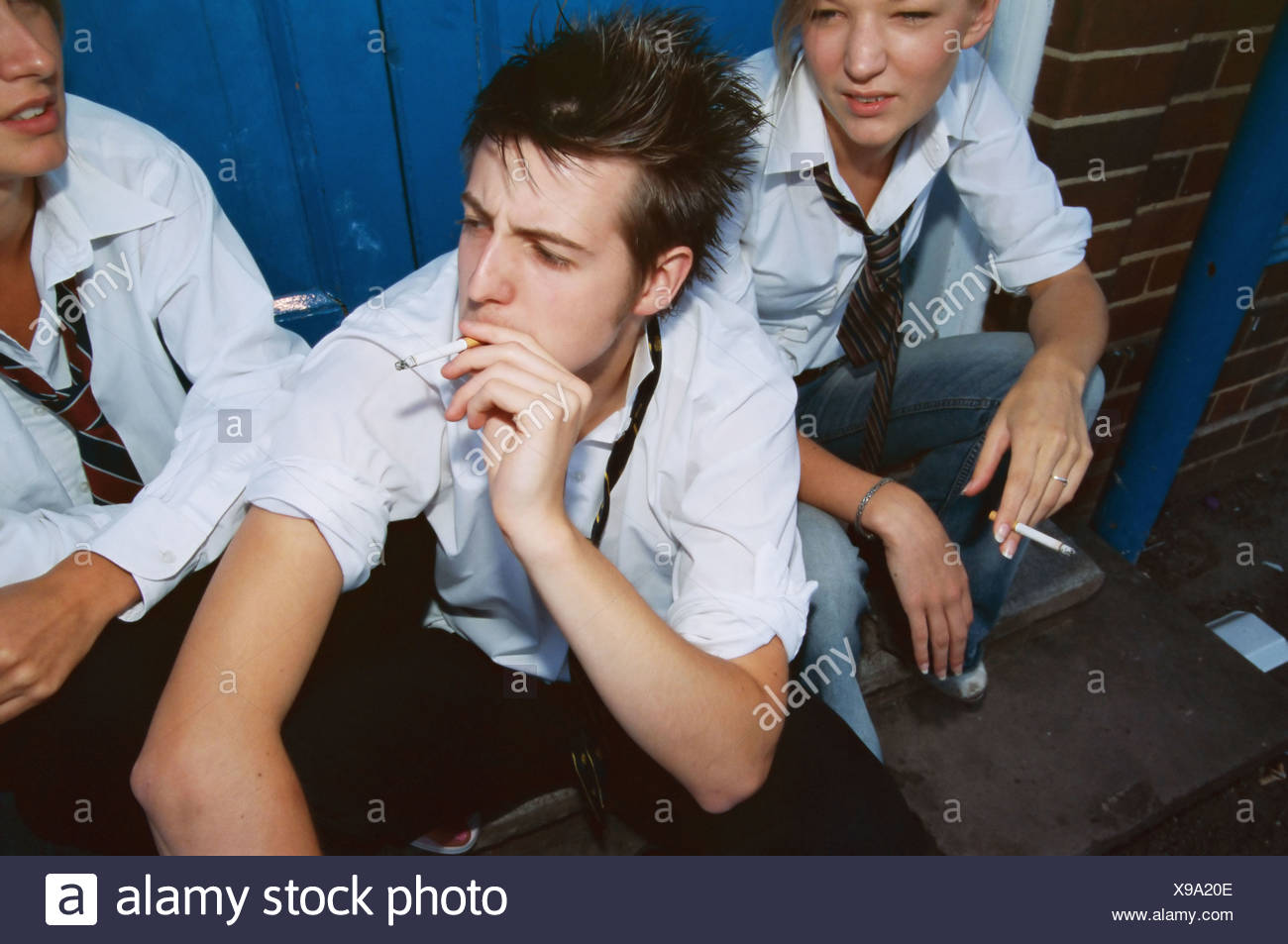 Smoking School Uniform High Resolution Stock Photography and Images - Alamy