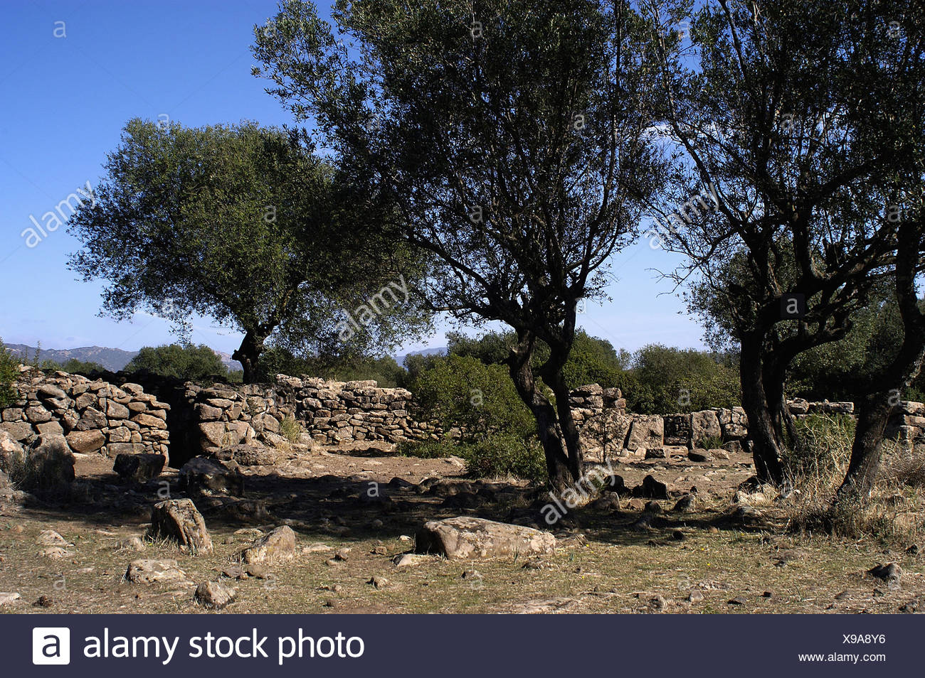 Nuraghe Sardinia Village High Resolution Stock Photography and Images ...