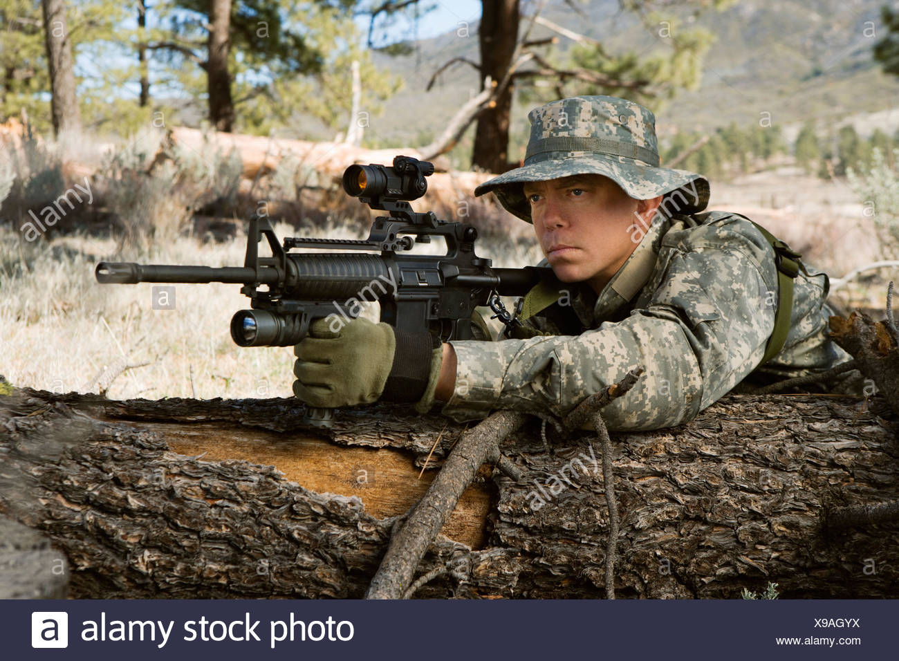 Gun Leaning High Resolution Stock Photography and Images - Alamy