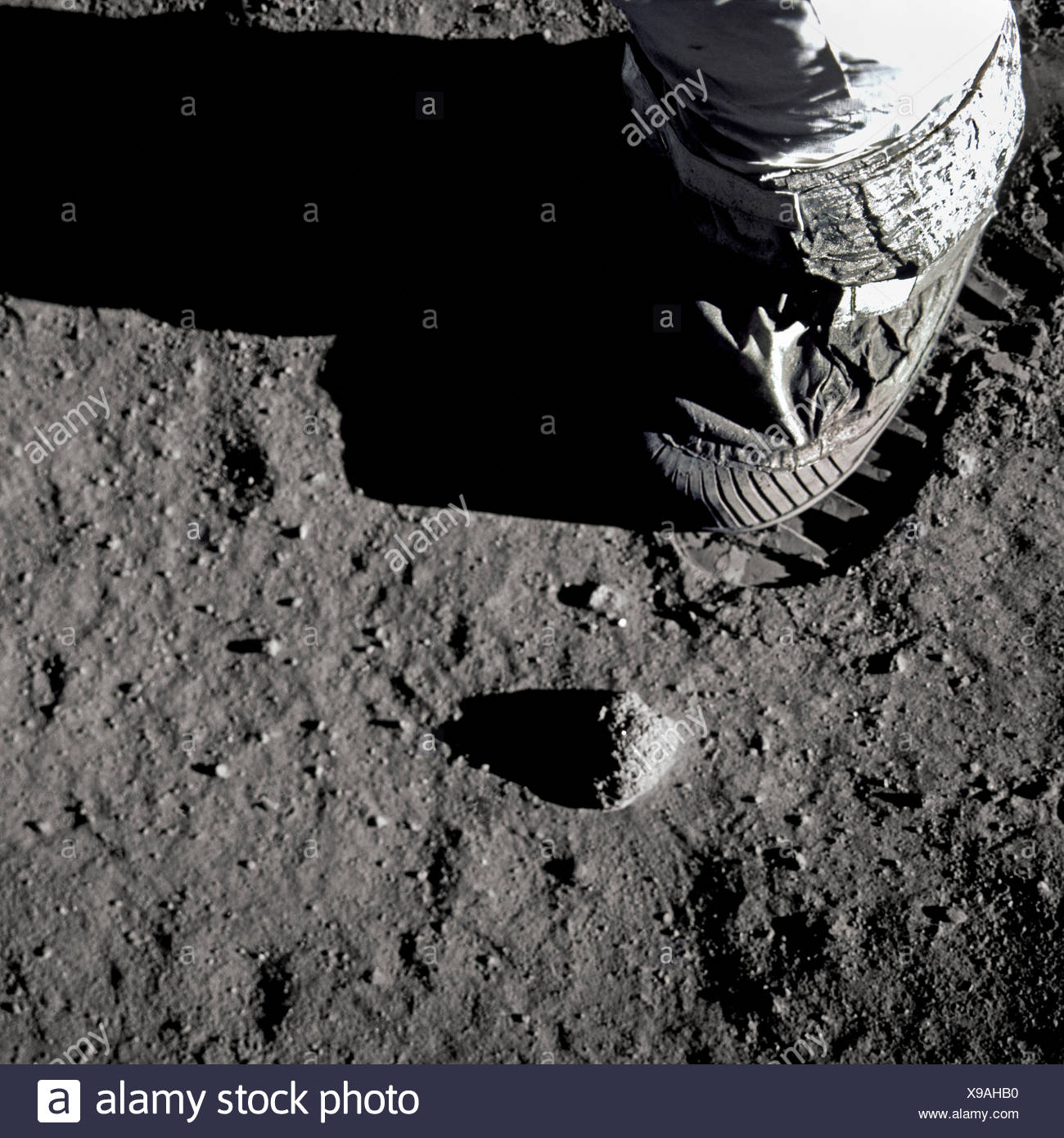 Footprint On Moon High Resolution Stock Photography and Images - Alamy