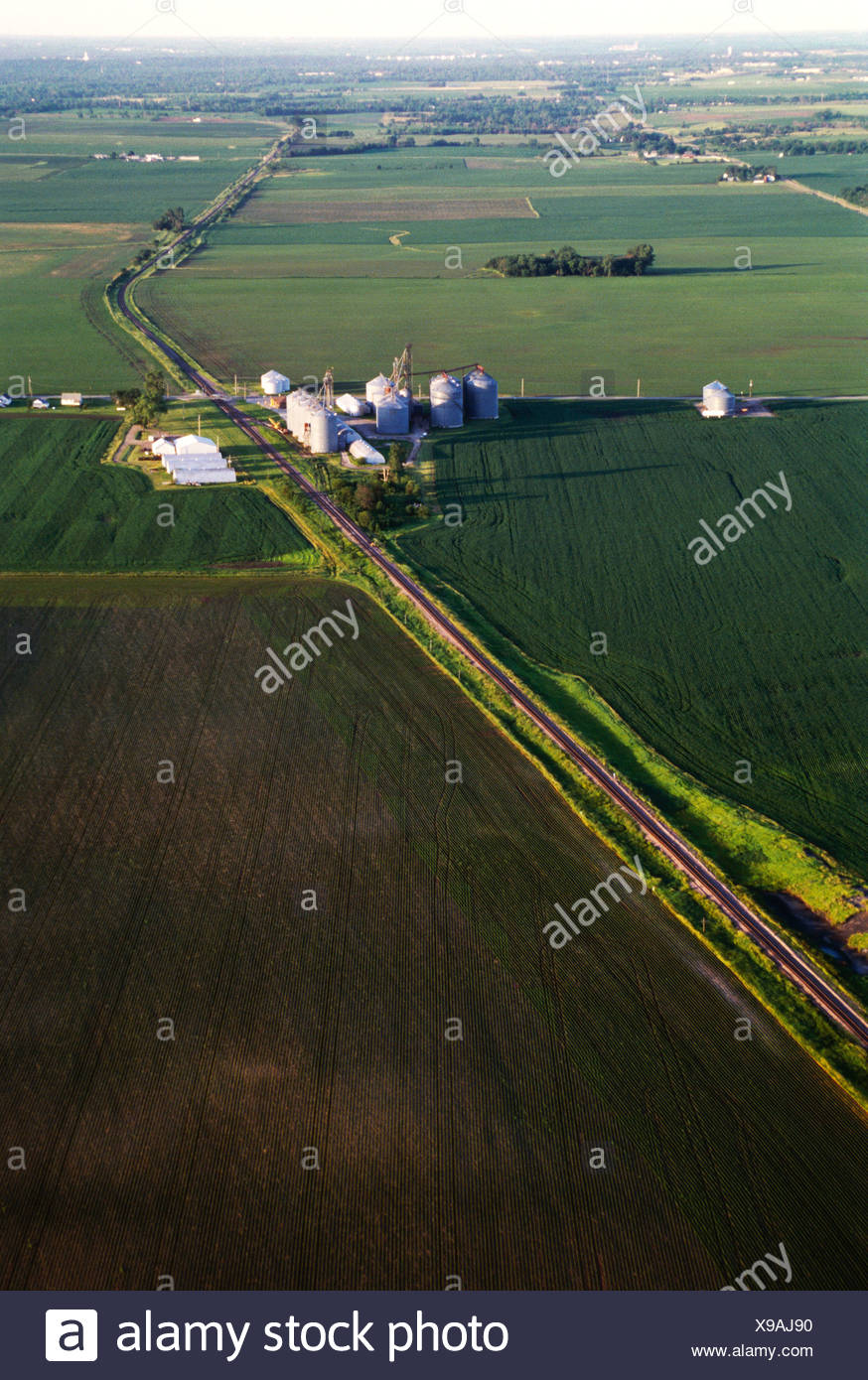 Iowa Farm Aerial Stock Photos & Iowa Farm Aerial Stock Images - Alamy