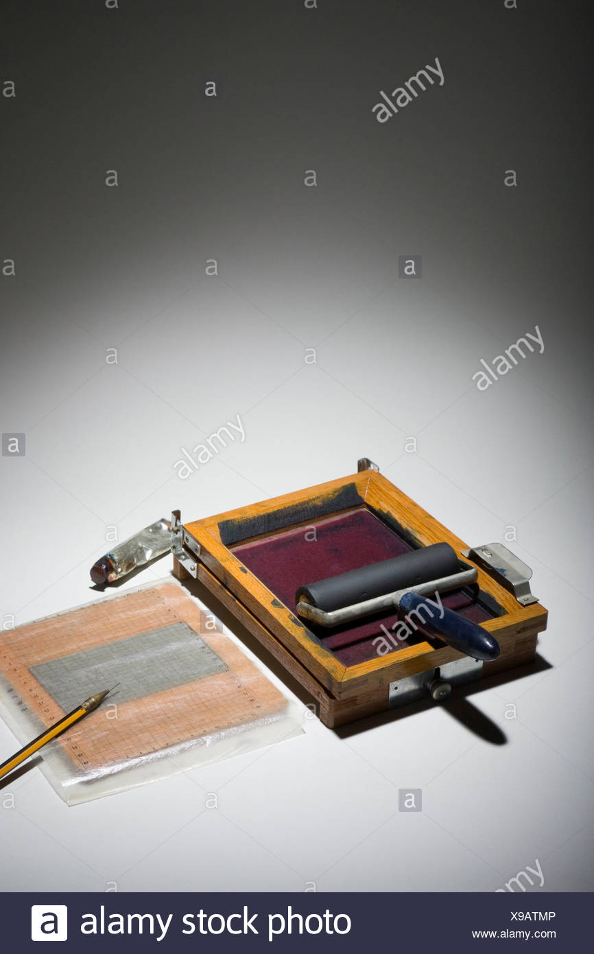 Stencil Duplicator High Resolution Stock Photography and Images - Alamy