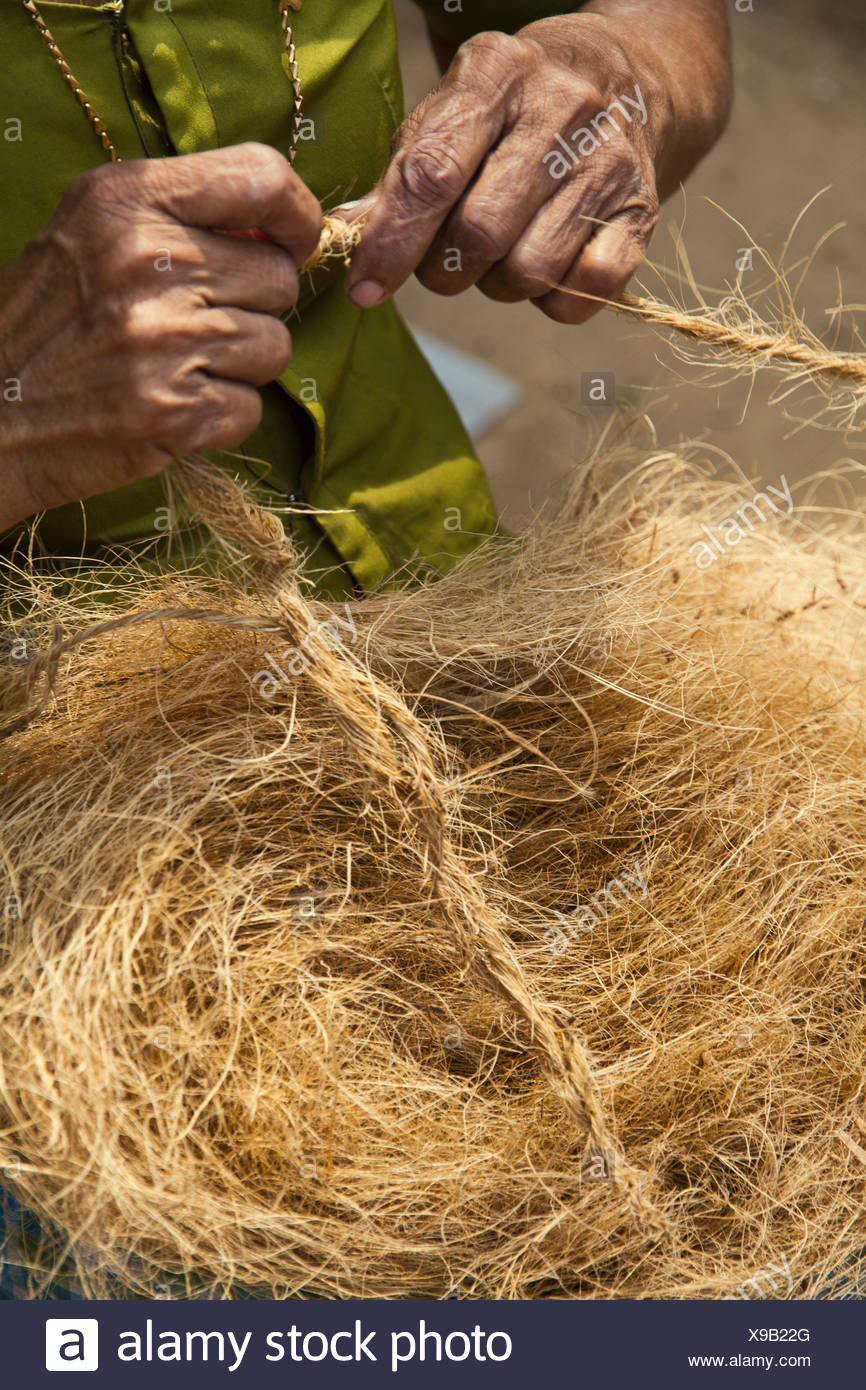 Coir Kerala India High Resolution Stock Photography and Images - Alamy