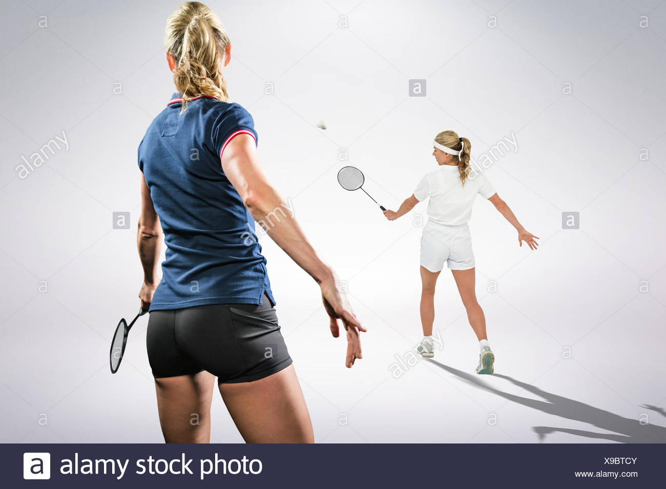 Badminton Players Stock Photos & Badminton Players Stock Images - Alamy