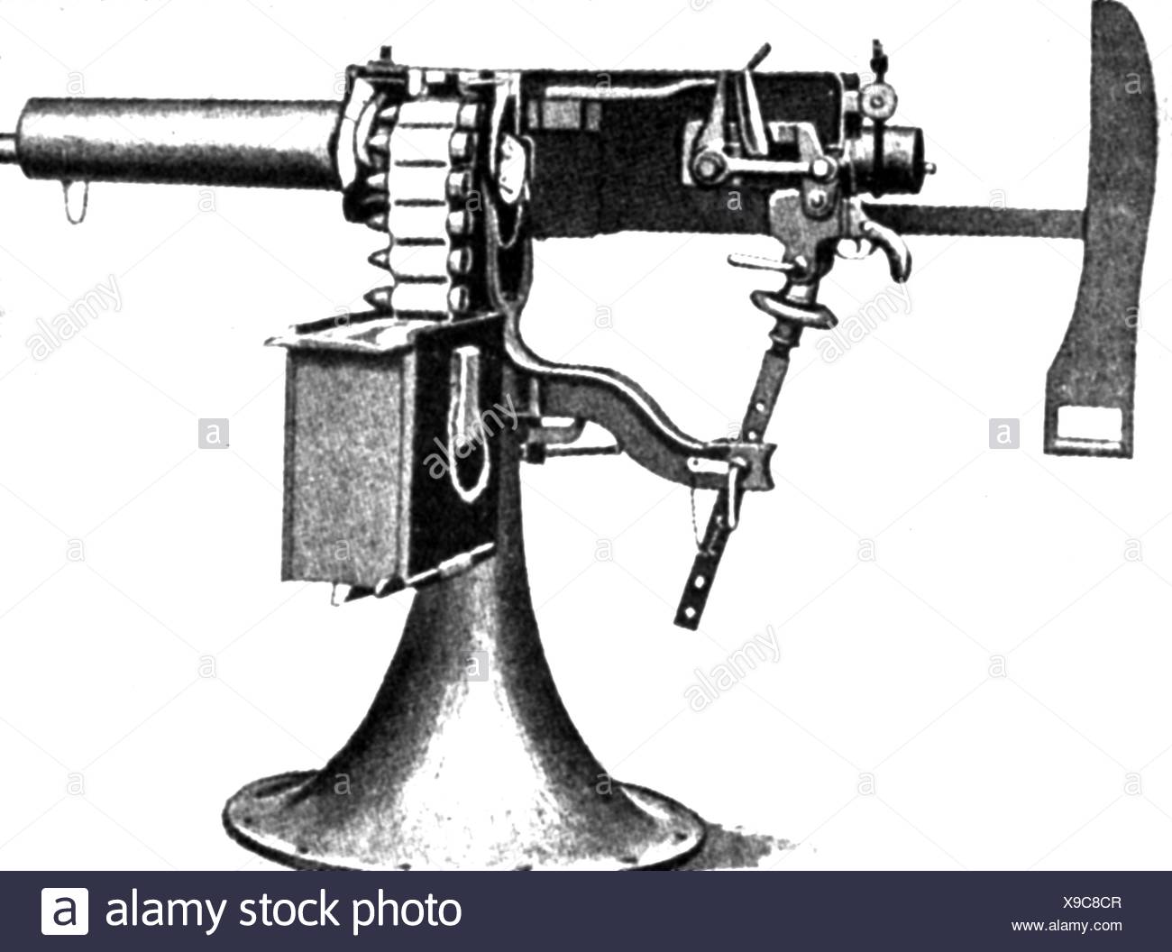 Maxim Gun High Resolution Stock Photography and Images - Alamy