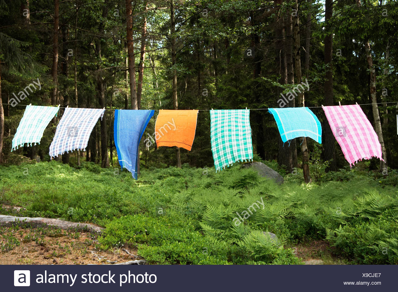 Towel Towels Blanket Blankets High Resolution Stock Photography and ...