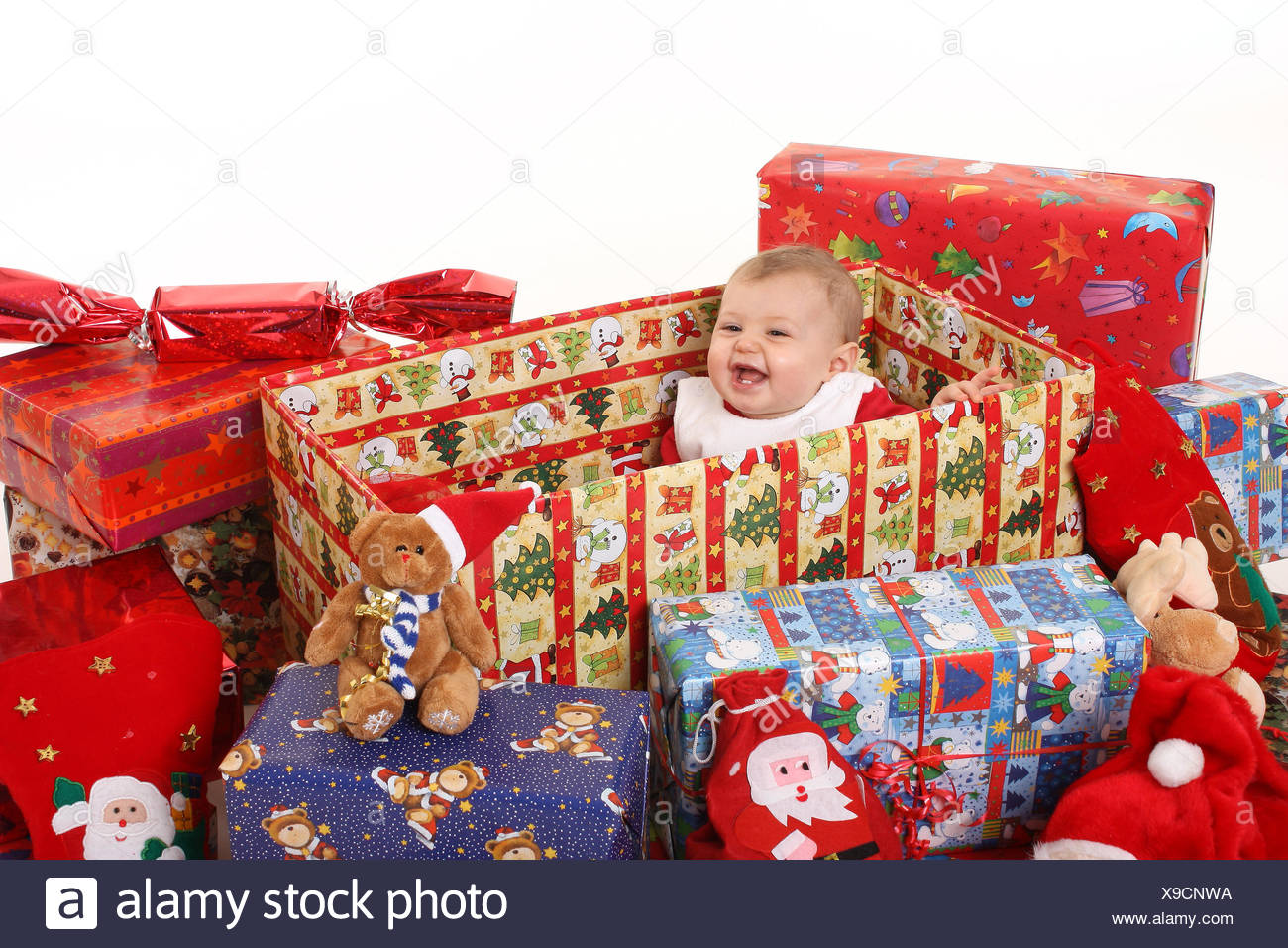 Baby In The Box High Resolution Stock Photography and Images - Alamy