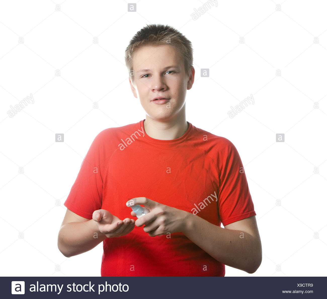 Deodorant And Boy High Resolution Stock Photography and Images - Alamy