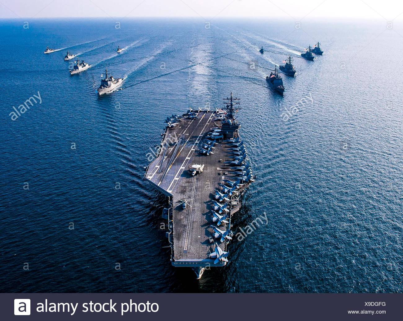 Uss Ronald Reagan Cvn 76 Uss Ronald Reagan Cvn 76 High Resolution Stock ...