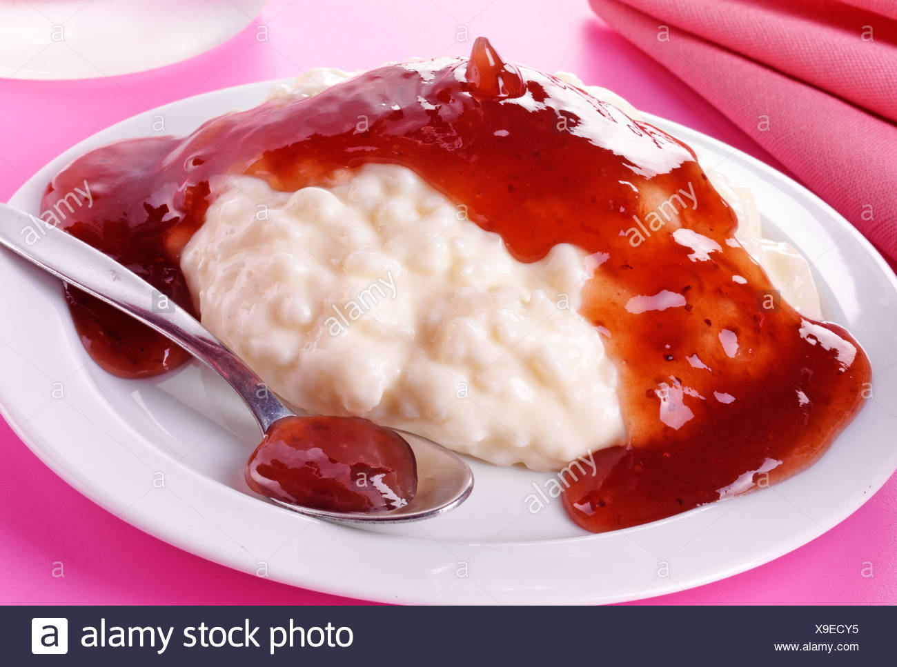 Rice Pudding Bowl High Resolution Stock Photography and Images - Alamy