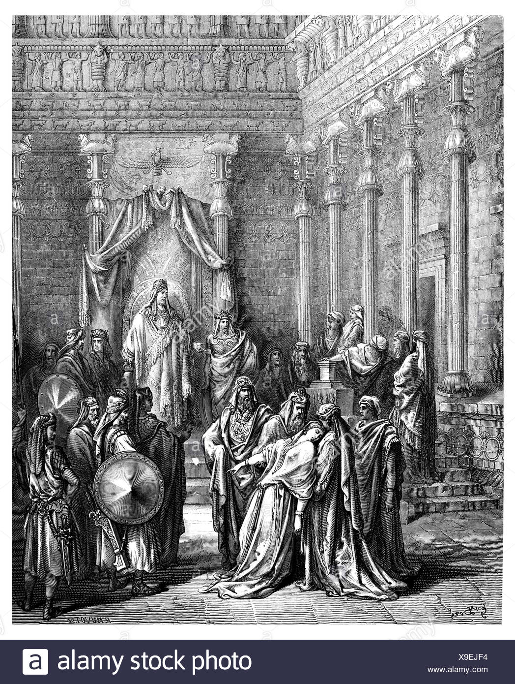 Esther Old Testament Bible High Resolution Stock Photography and Images ...