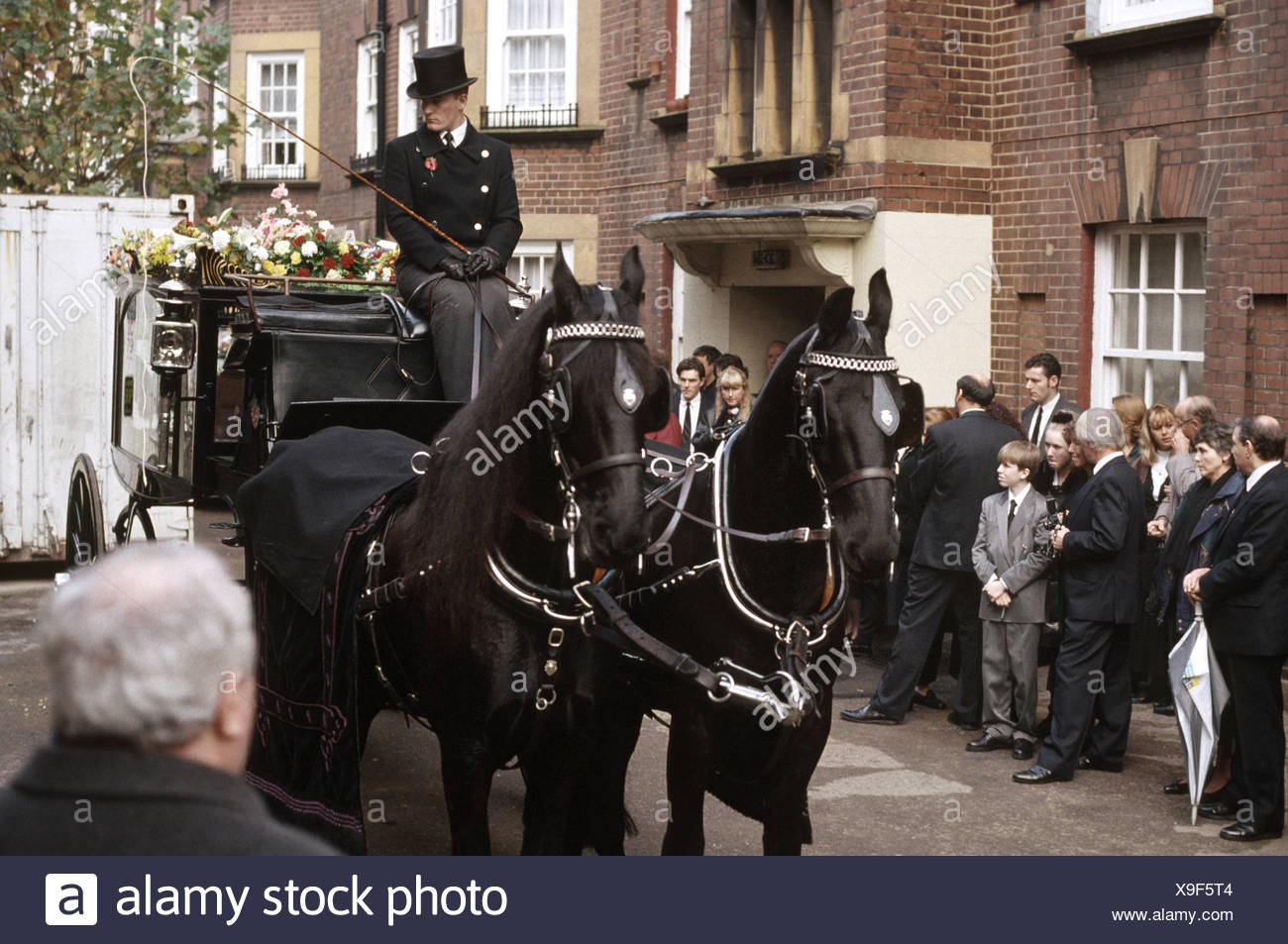 Coffin Horse Drawn Funeral High Resolution Stock Photography and Images ...
