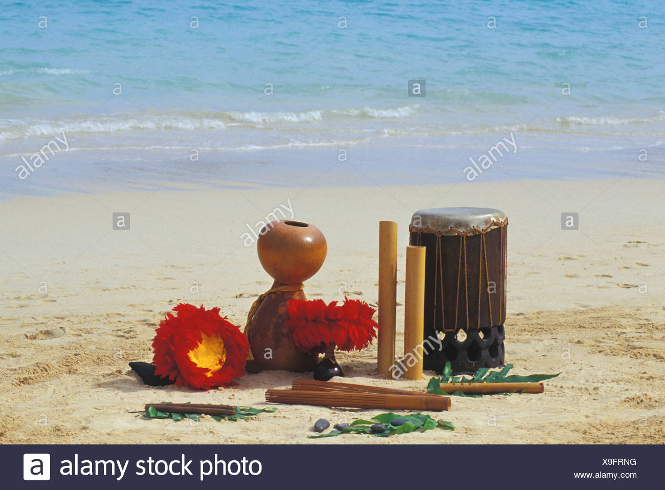 Hula Implements High Resolution Stock Photography and Images - Alamy