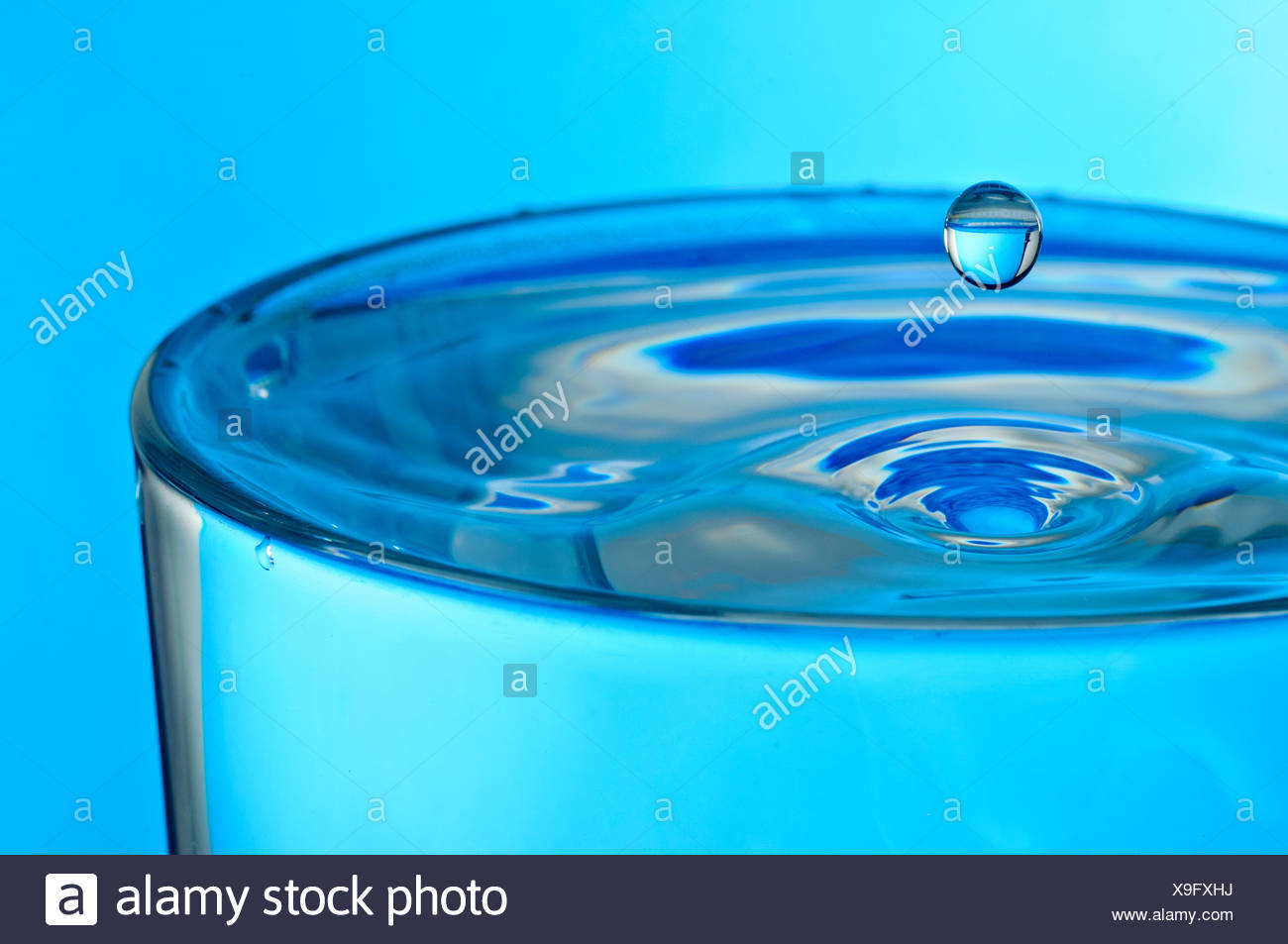 Water Falling On The Glass High Resolution Stock Photography and Images ...